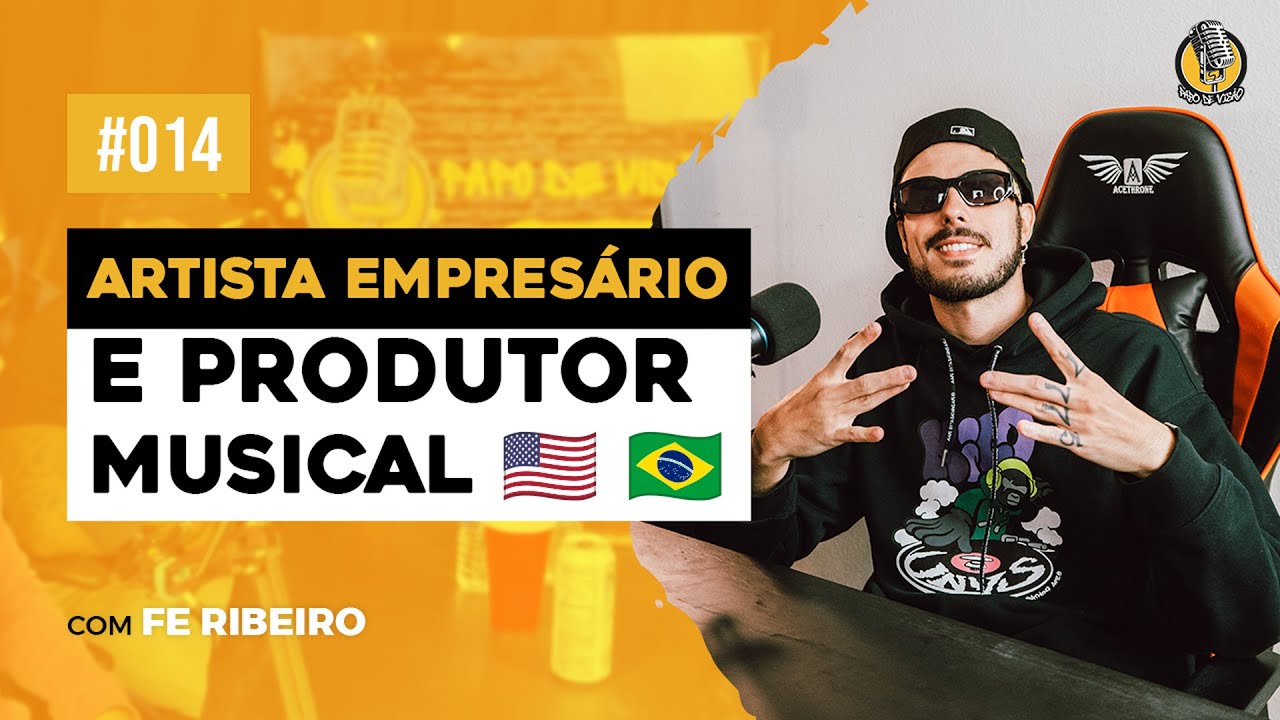 "EU VIVO ESSA VIDA DESDE OS 15 ANOS" | FE RIBEIRO - PAPO DE VISÃO #014 ...