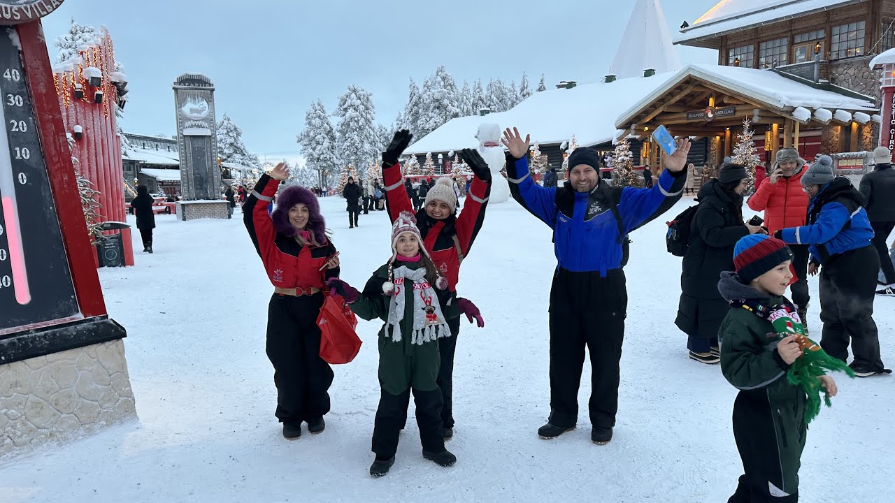 SANTA CLAUS VILLAGE . ROVANIEMI . LAPLAND - YouTube