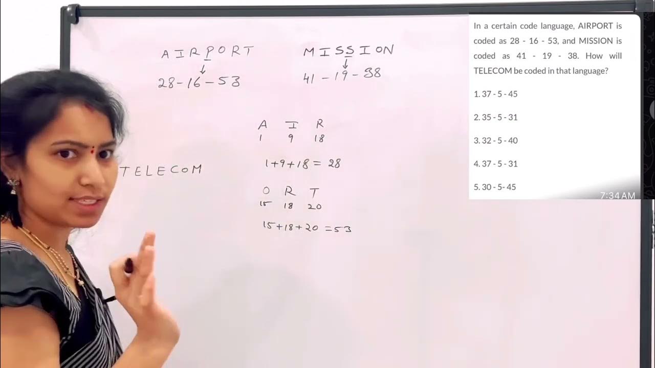 Coding decoding #malleswari_reasoning_classes_telugu - YouTube