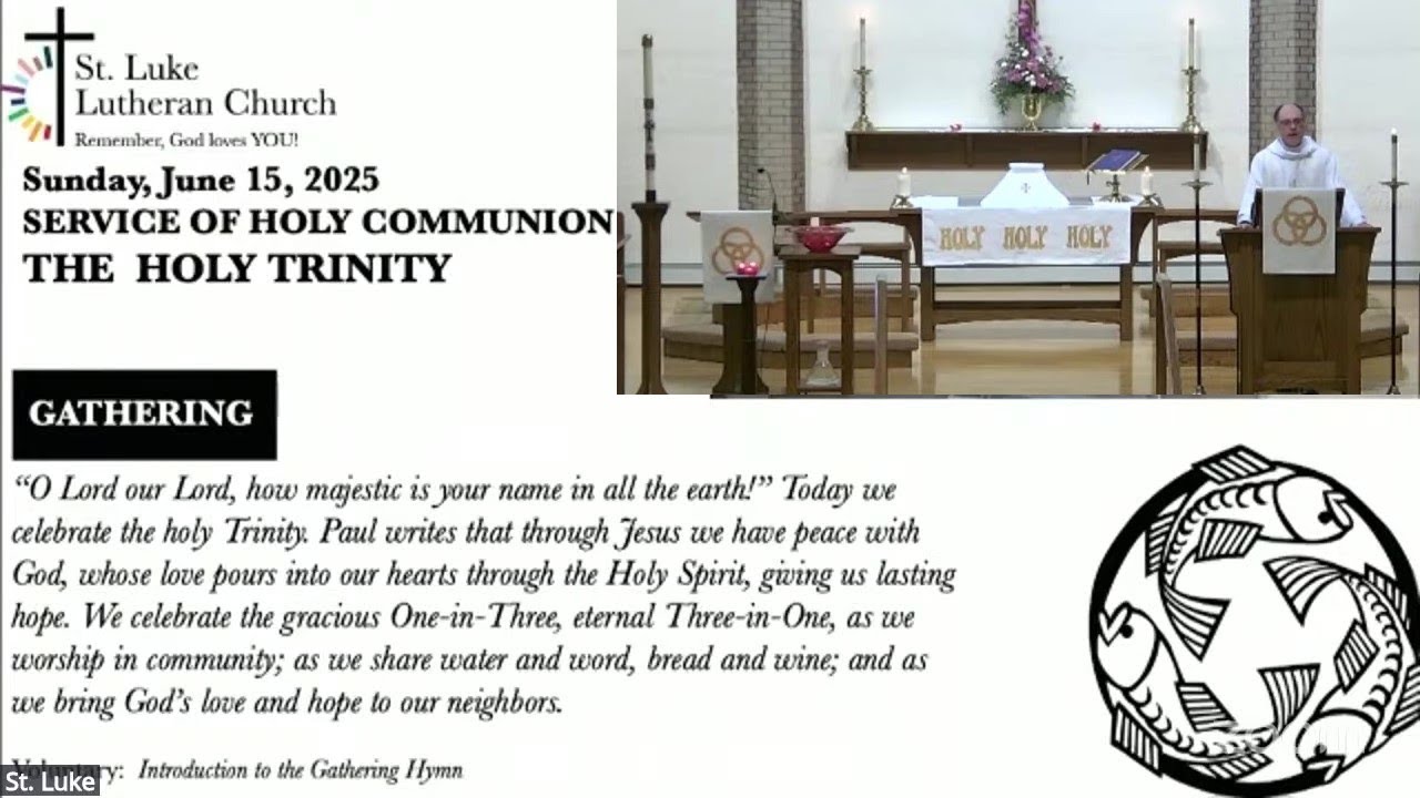 20150615 Holy Trinity St. Luke Sunday Service - YouTube