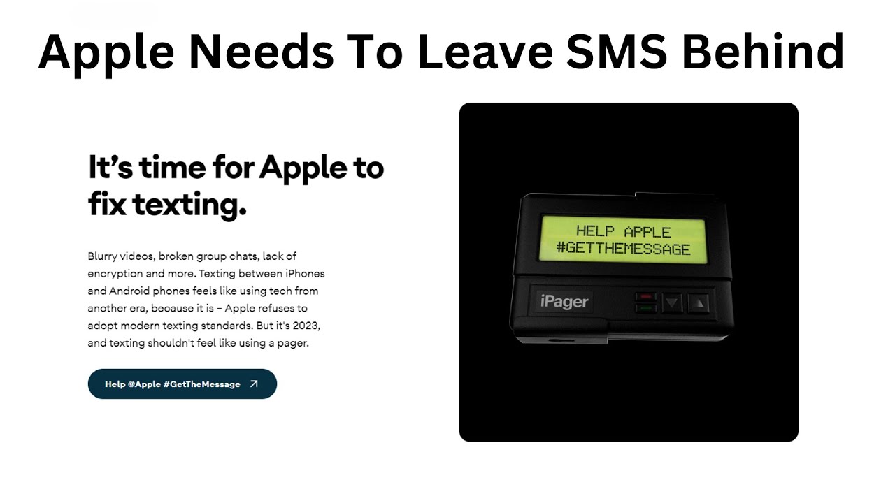 What Is RCS: The New Standard Apple Is Ignoring - YouTube