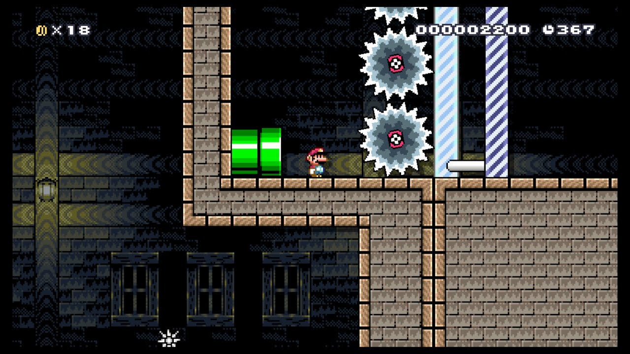 Super Mario Maker: Mario's Ladder (Ghost House) - YouTube