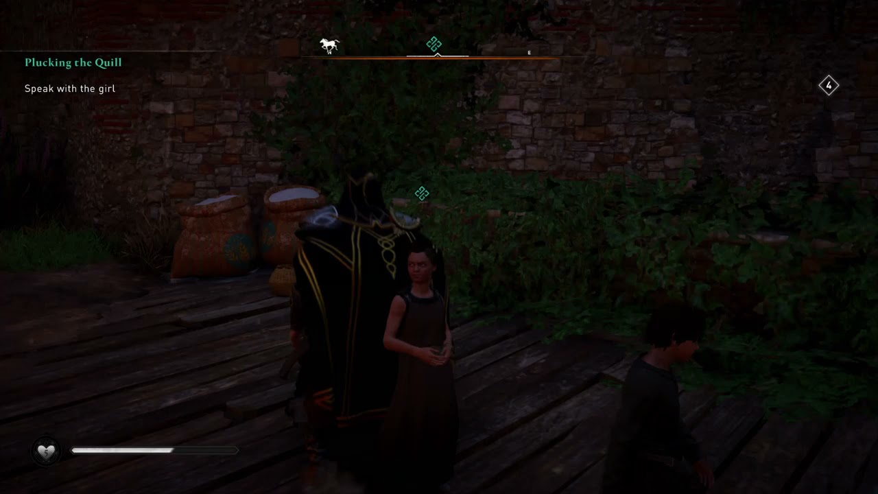 AC Valhalla "Plucking the quill" BUG - YouTube