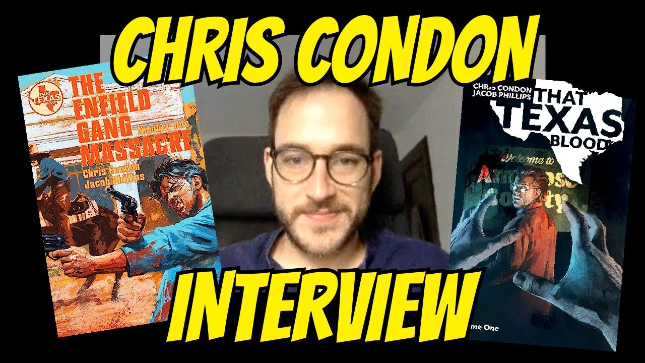 INTERVIEW W/ COMIC BOOK WRITER CHRIS CONDON! - YouTube