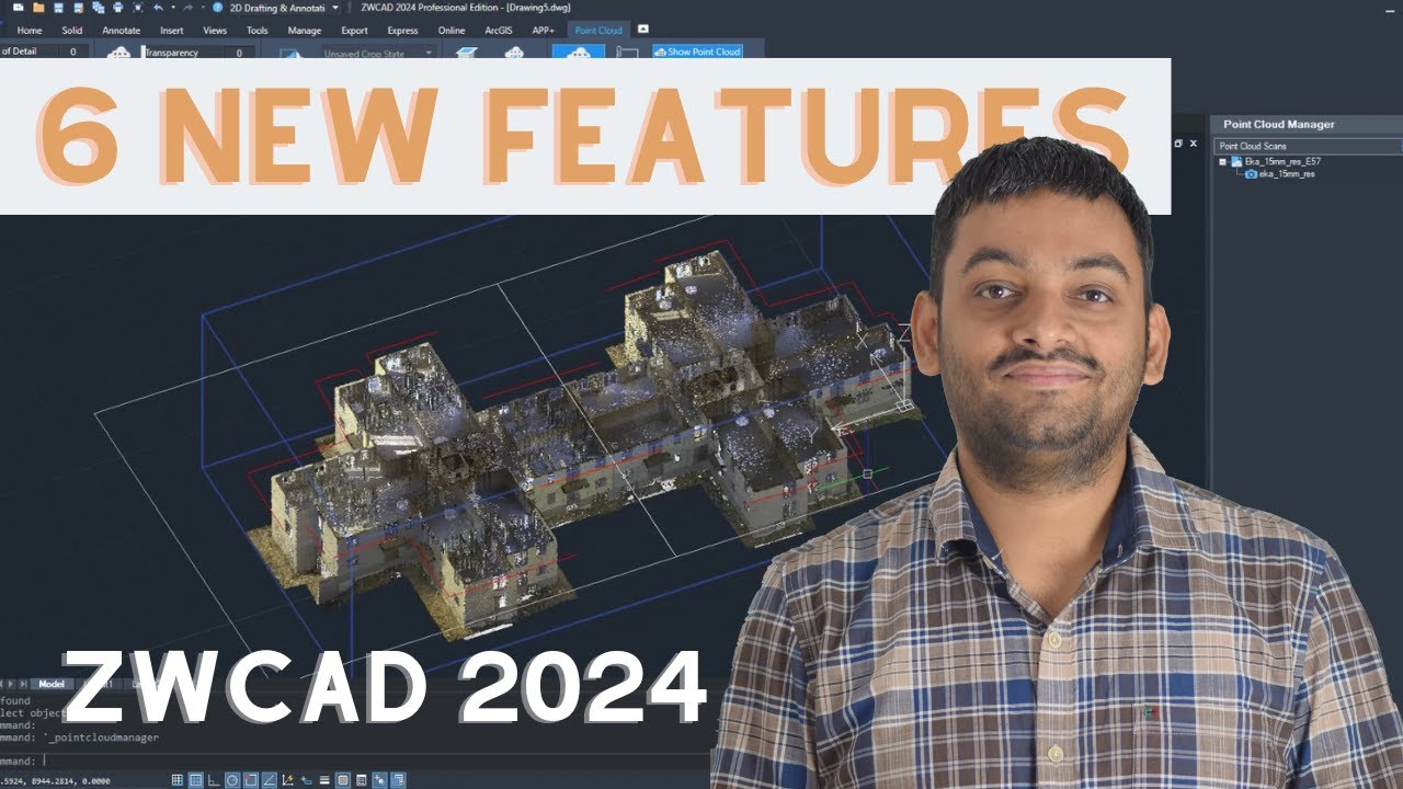 Six new features of ZWCAD 2024 - AutoCAD Alternative - YouTube