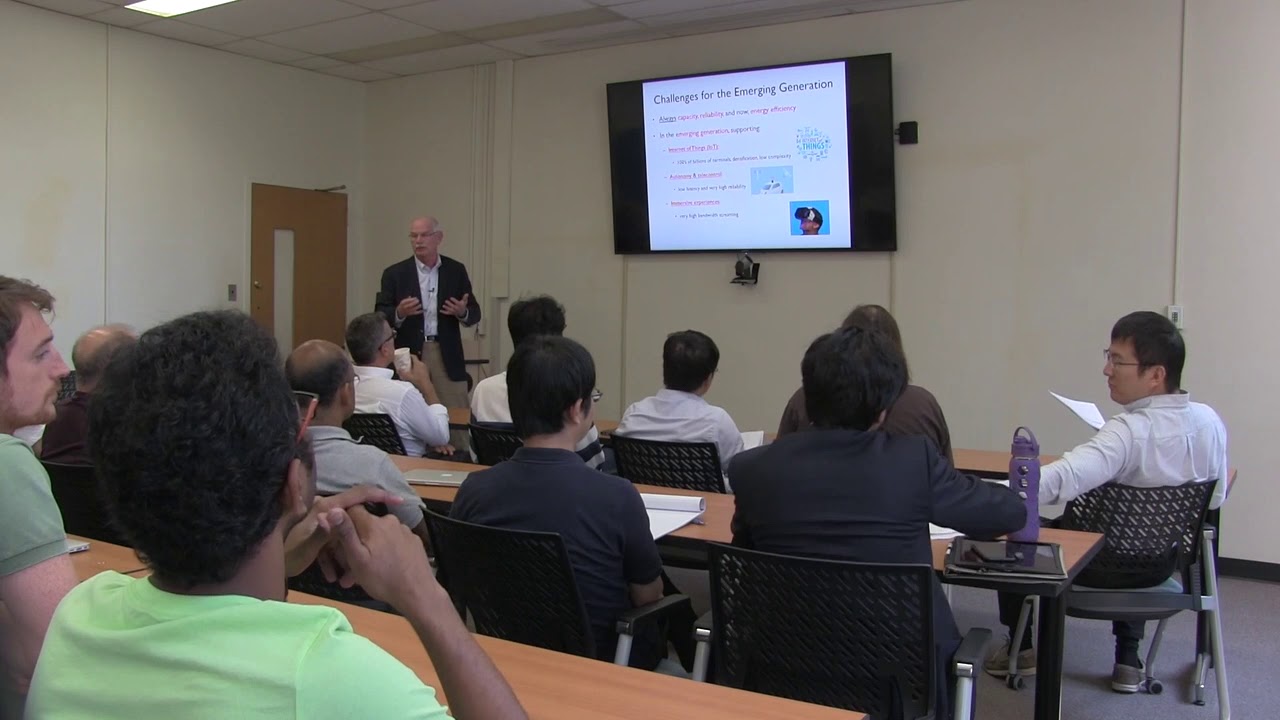 ECE Distinguished Lecture: H. Vincent Poor (August 24, 2018) - YouTube