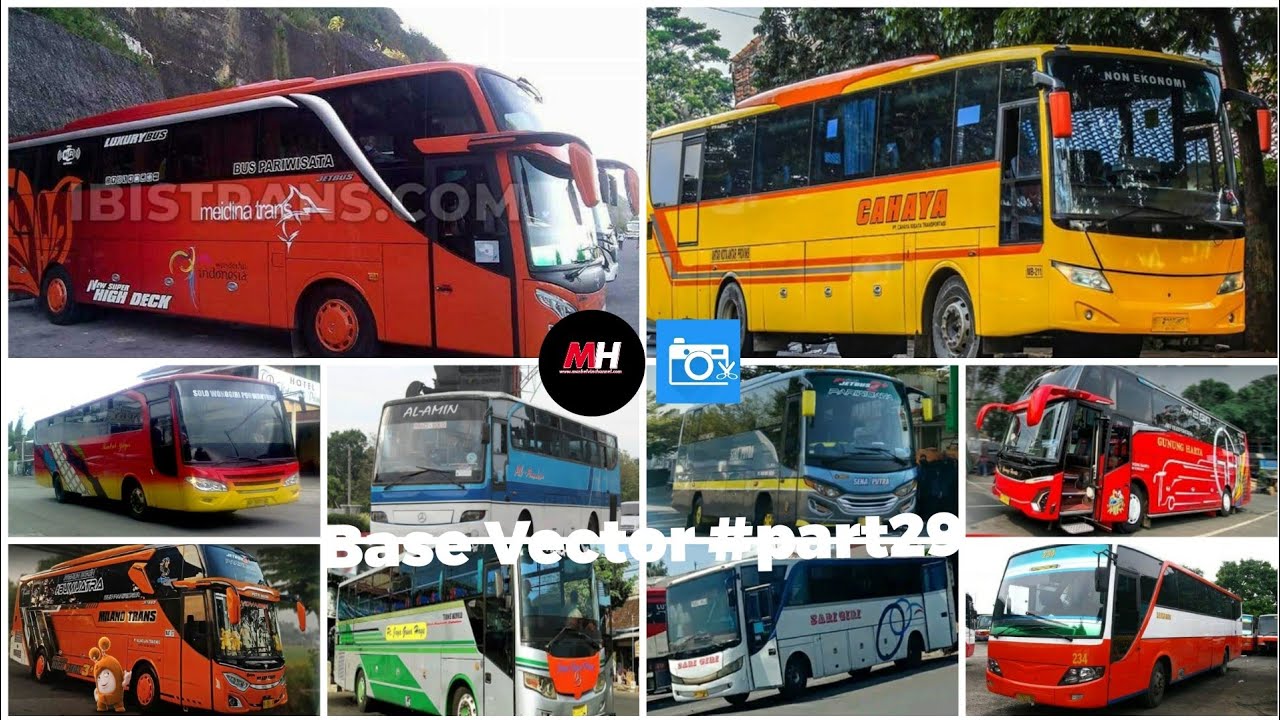 Mentahan Base Vector Livery Bussid #part29 | BUS INDONESIA | BY MAS ...