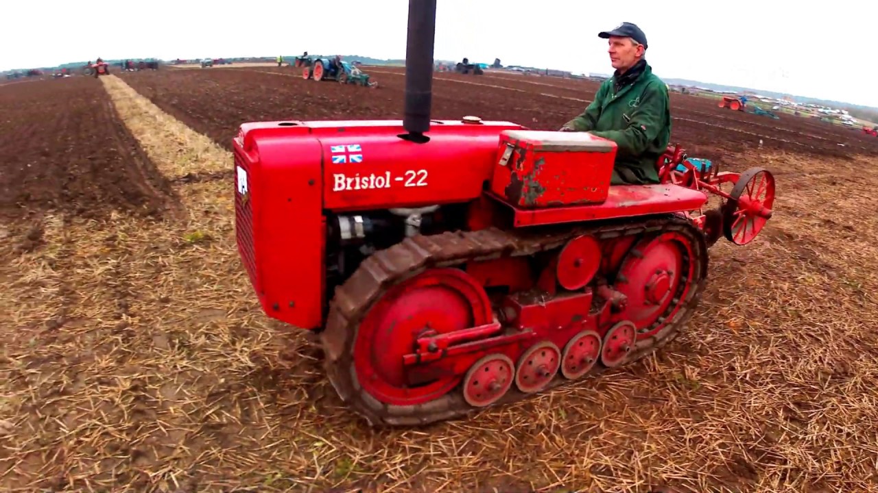 1955 Bristol 22 2.2 Litre 4-Cyl Petrol/TVO Crawler Tractor (16HP) With ...