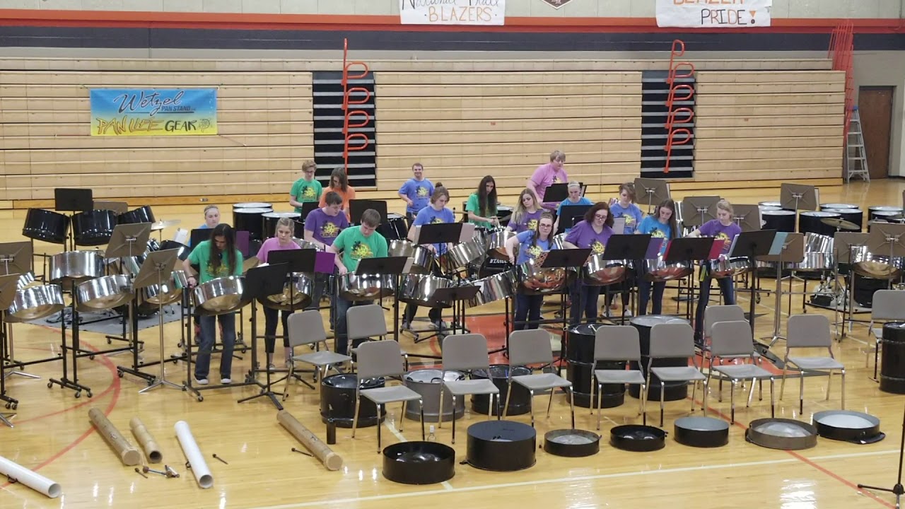 NT Advanced Steel Band - 2019 Gathering of the Pans - Rass Mass - YouTube
