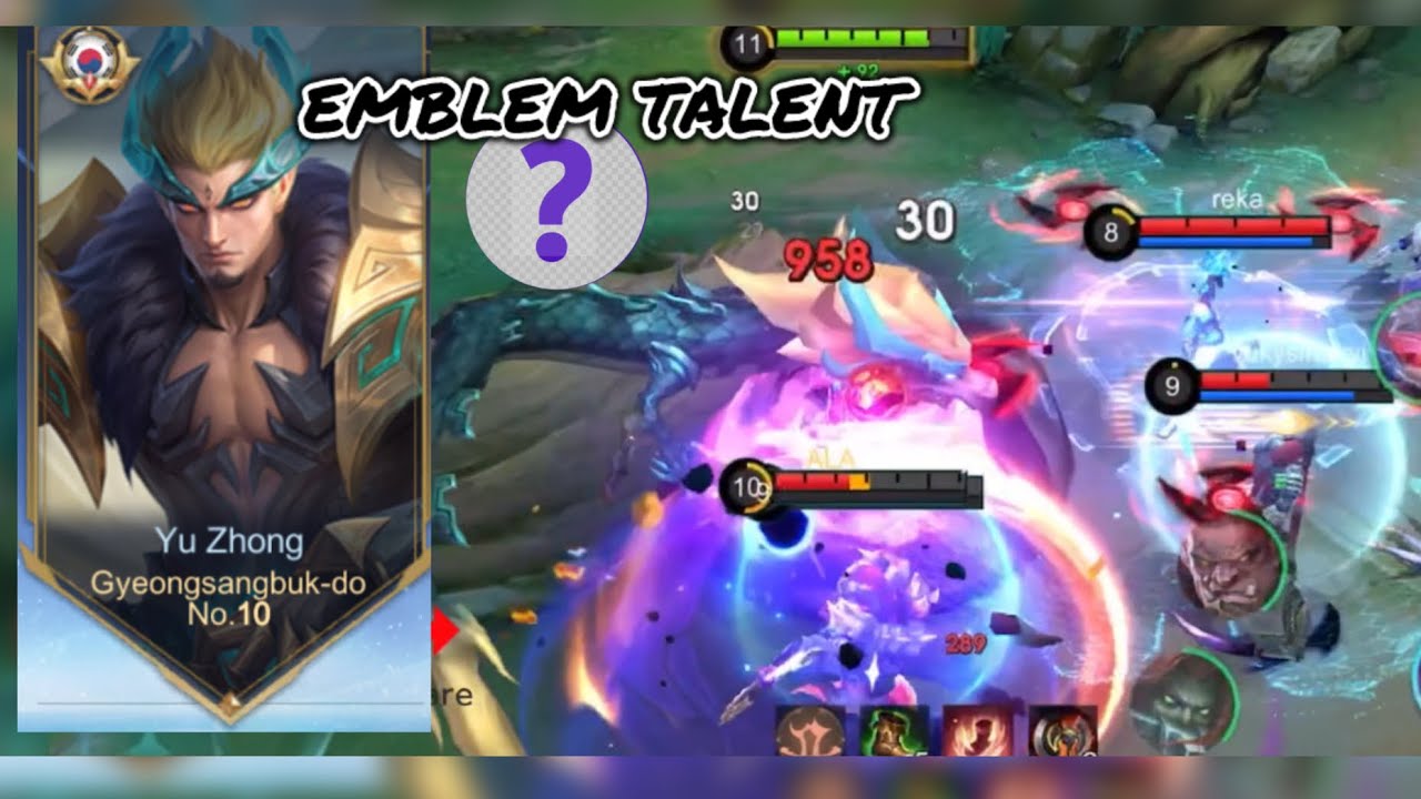 YUZHONG WITH THIS EMBLEM TALENT IS UNTOUCHABLE.YUZHONG SUSTAIN BUILD ...