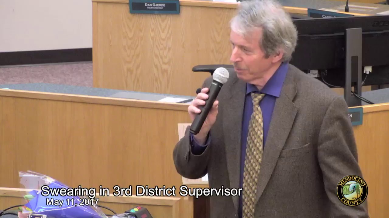 Swearing in of 3rd District Supervisor 5-11-2017 - YouTube