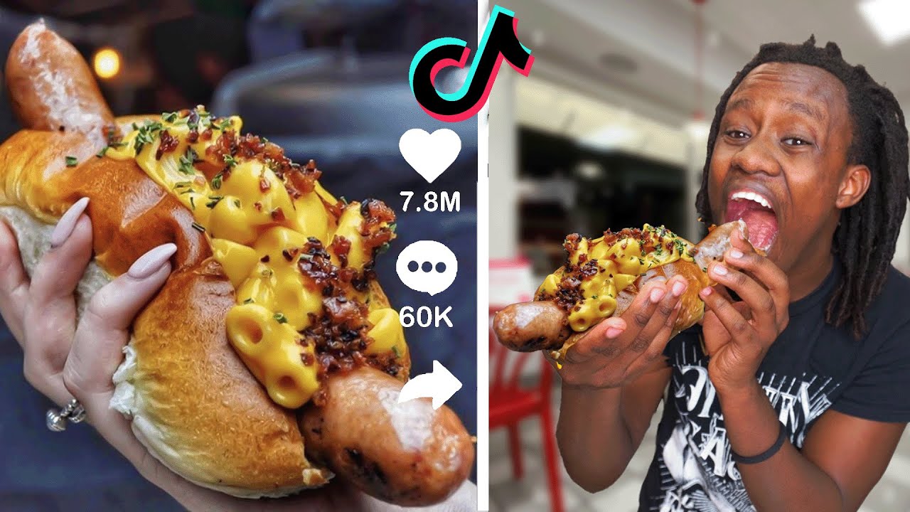 Trying Food That I Found On TikTok - YouTube