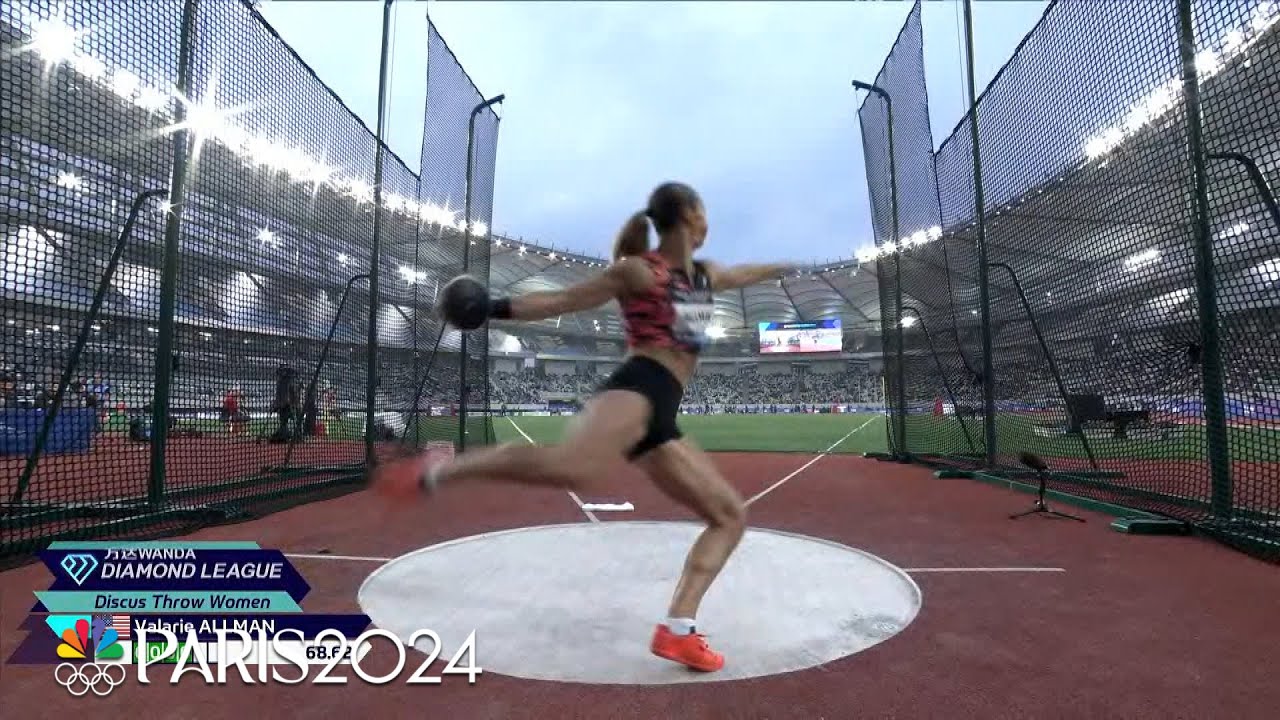 Valarie Allman goes the distance in discus throw at Diamond League ...
