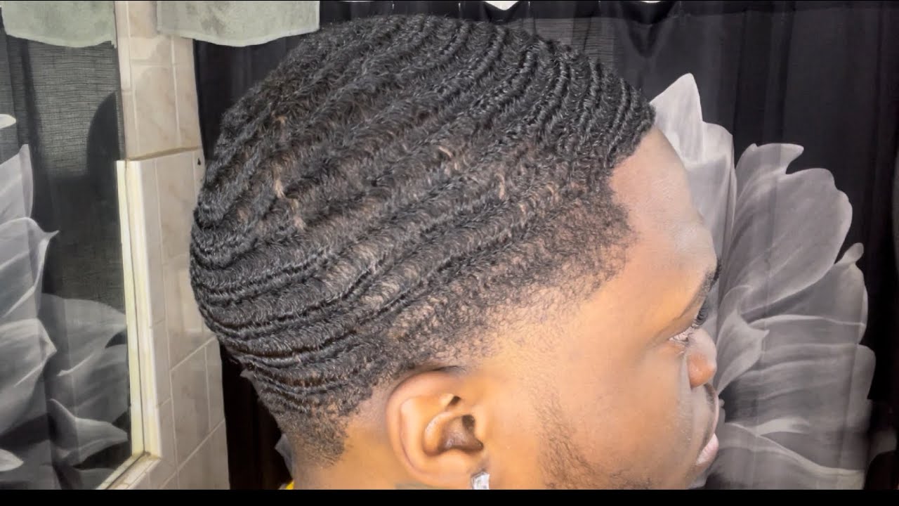 360 WAVES FRESH CUT METHOD FOR BEGINNERS | COARSE HAIR - YouTube