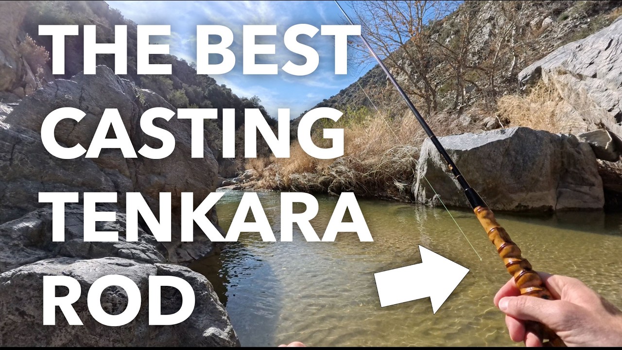 Dreamy tenkara casting with the Oni Type-1, Feb '25 (4K) - YouTube