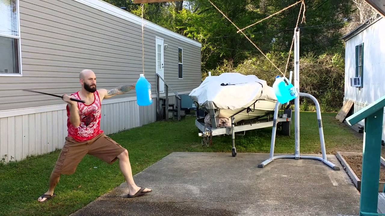 Cut Test 2: United Cutlery - Shikoto Rurousha Katana - YouTube