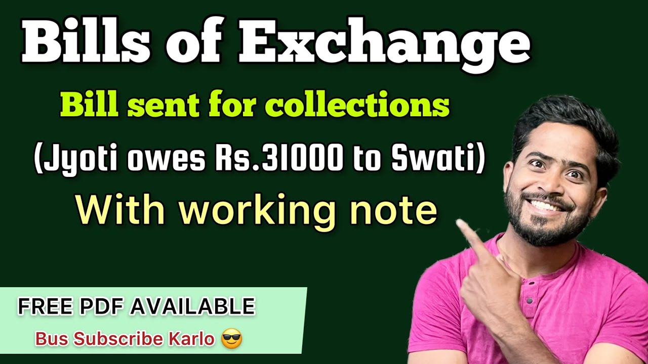 Bills of exchange by imran sir(bill sent for collection) | sca family ...
