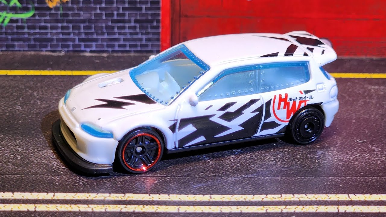 Honda Civic Custom - HW Drag Strip By Hotwheels - Unboxing. - YouTube