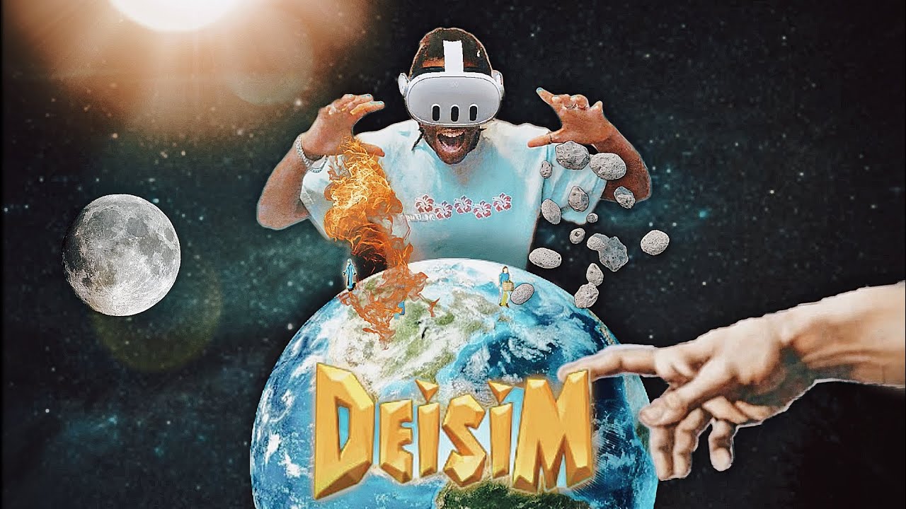 I BECAME A TERRIBLE GOD IN VR | DEISIM VR - YouTube