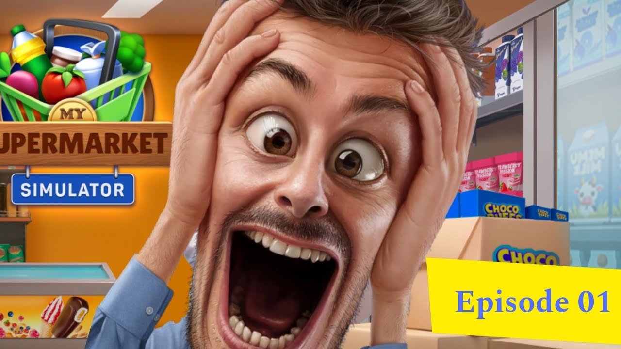 Supermarkets simulator 🎮|| episode 01 Best simulator game - YouTube