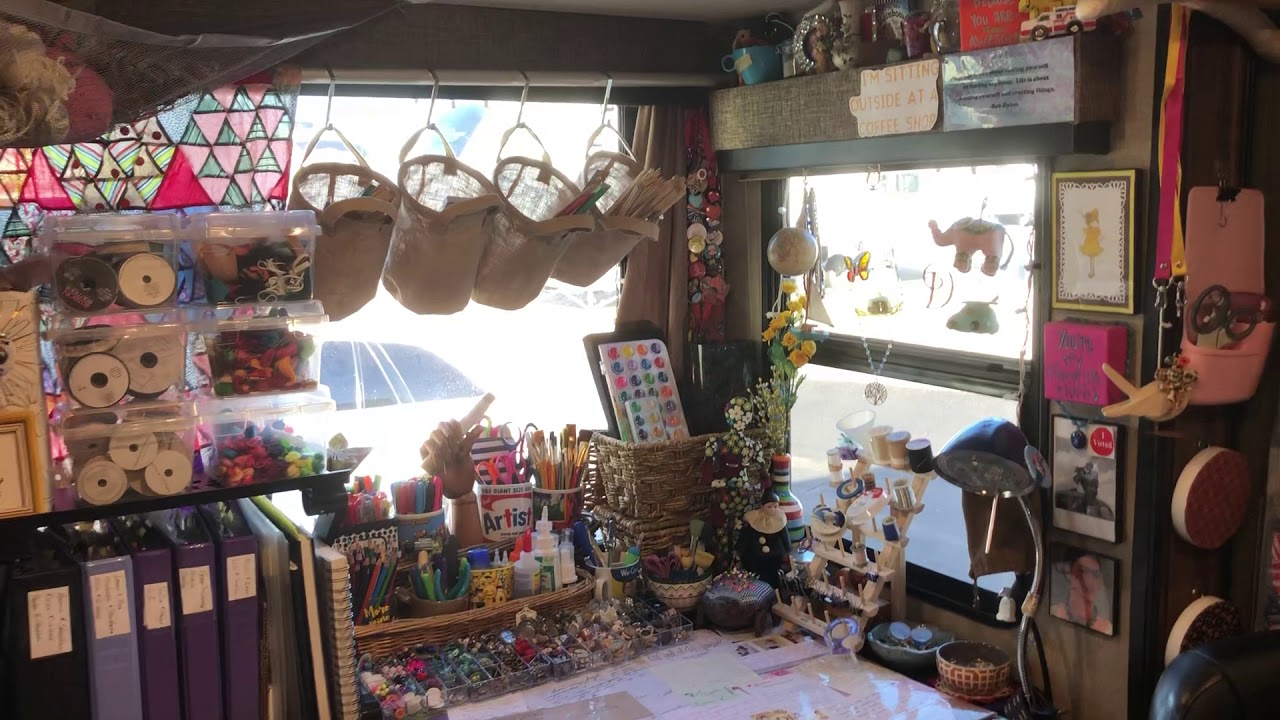 RV Living Art Chamber & Art Space: Tiny Room Big Ideas! - YouTube