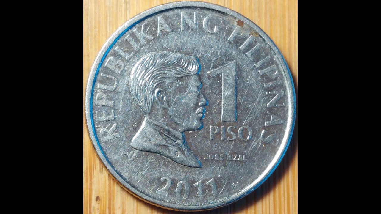 1 peso 2011 Philippines - YouTube