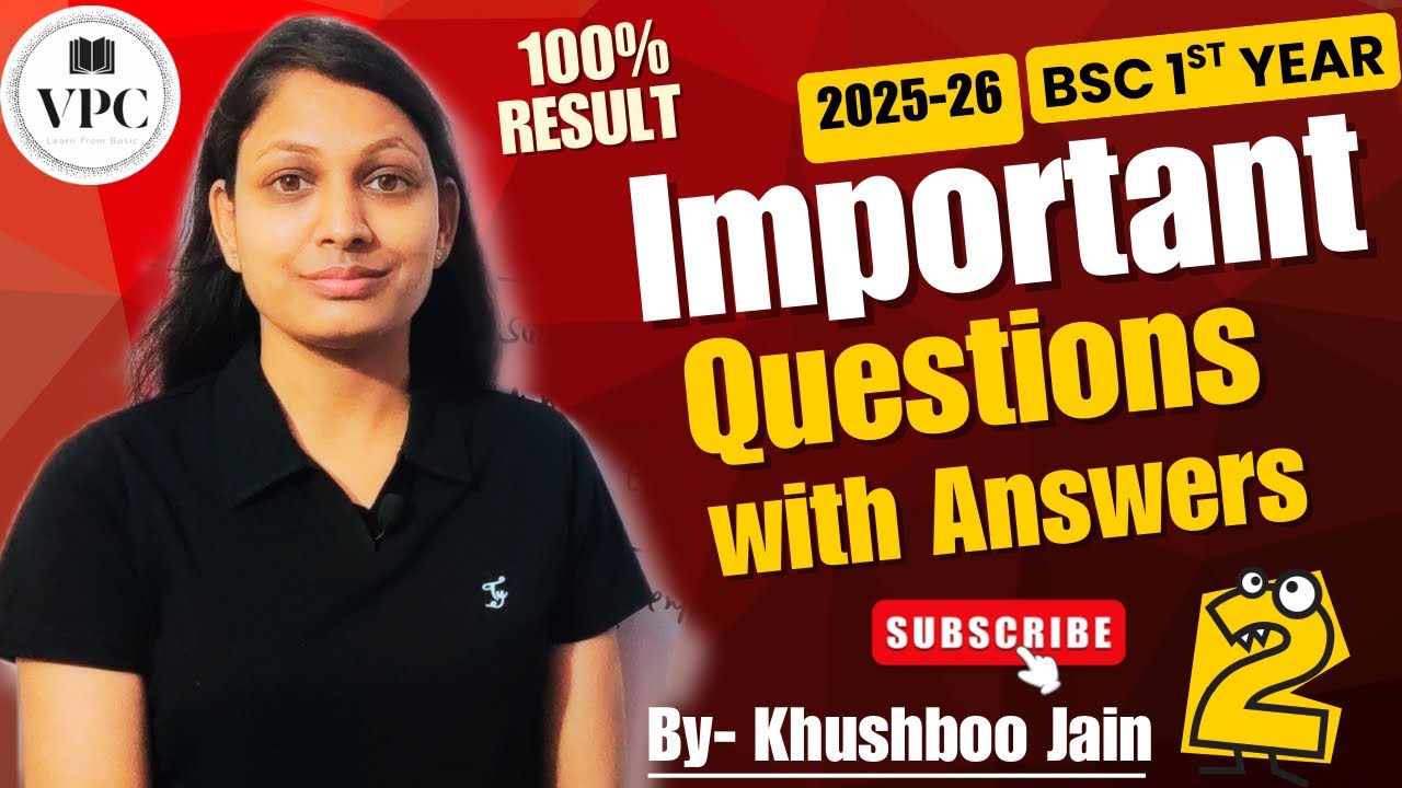 Important Questions with Answers | lect.-02 #electromagnetism #bsc # ...