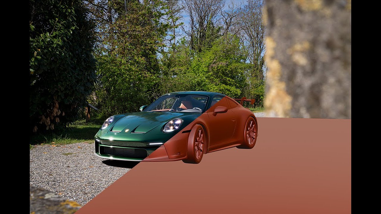 Blender Automotive CGI Backplate Tutorial - YouTube