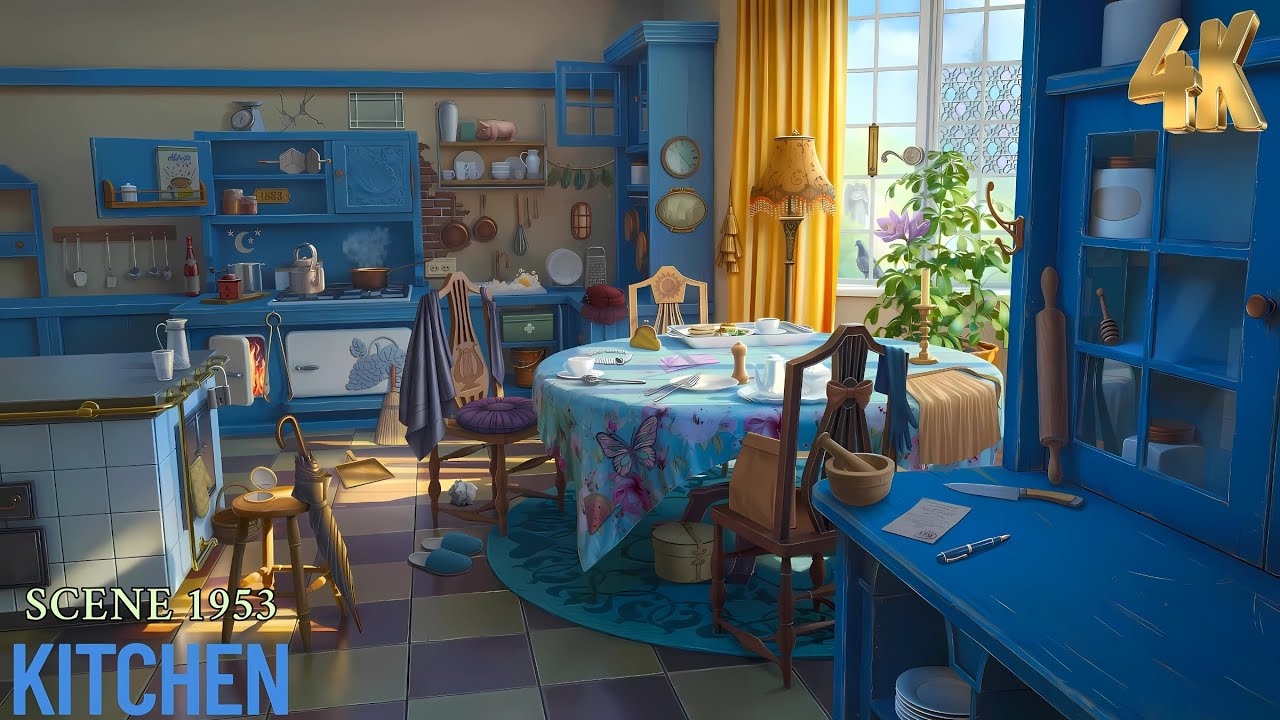 June's Journey Scene 1953 | Vol 8 Ch 46 | Kitchen | Mastered Scene | 4K ...