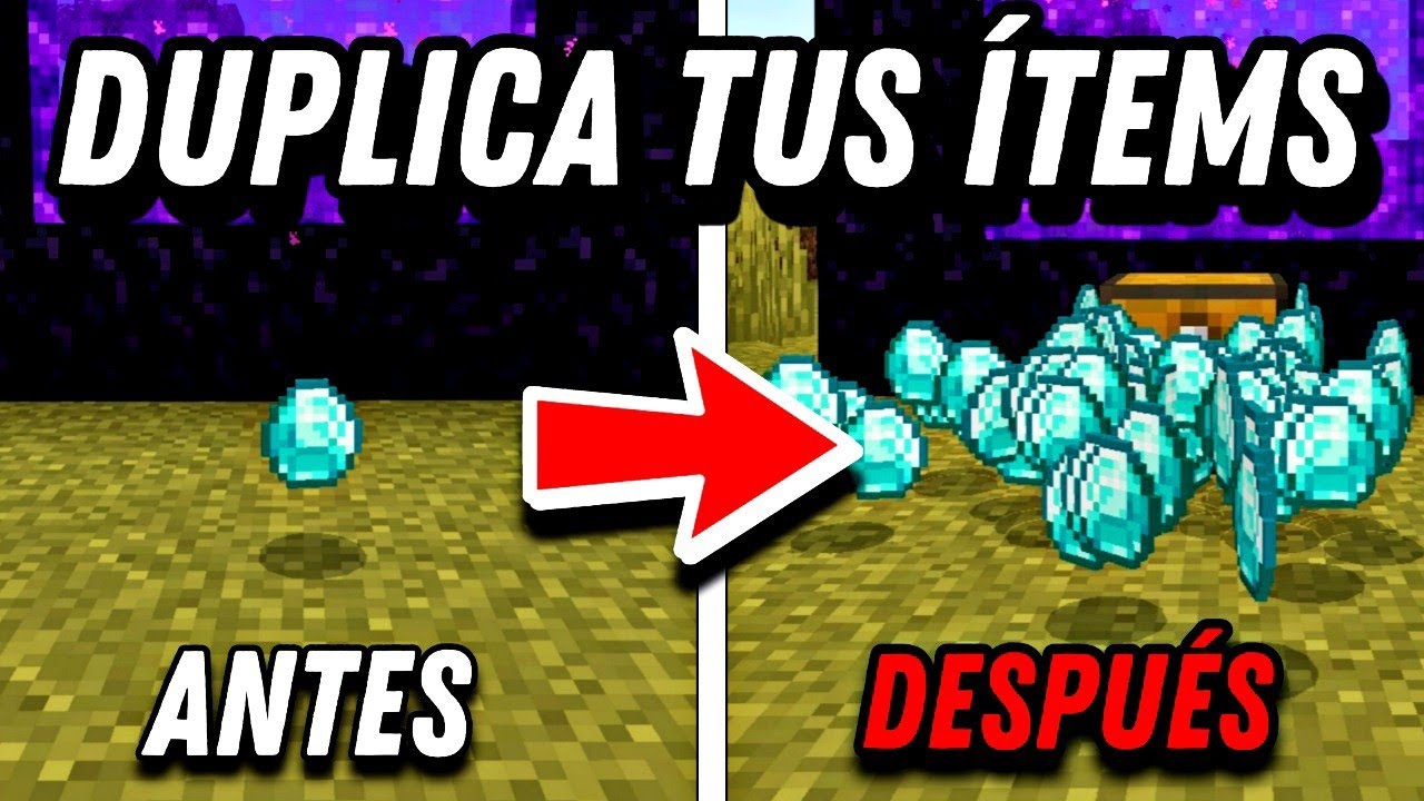 TRUCO para Duplicar CUALQUIER ITEM en Minecraft Bedrock 1.21 (En Menos de 2 Minutos) - YouTube