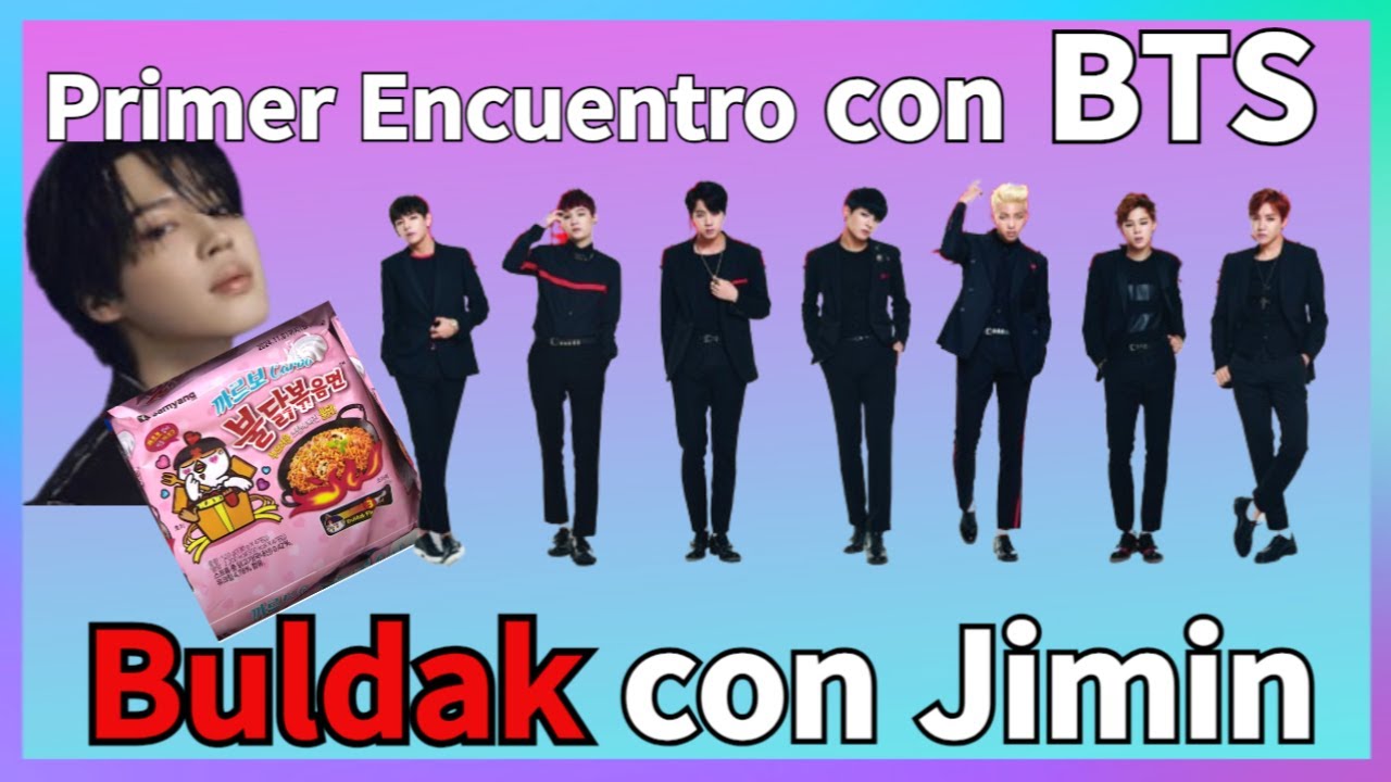 BTS.y el Desafío del Buldak Coreano de Jimin,💜💖💜💜💗💜💜💜💜💜💜💓💜💜💞 - YouTube