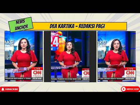 CNN Indonesia: Dea Kartika - MORNING NEWS (4K)