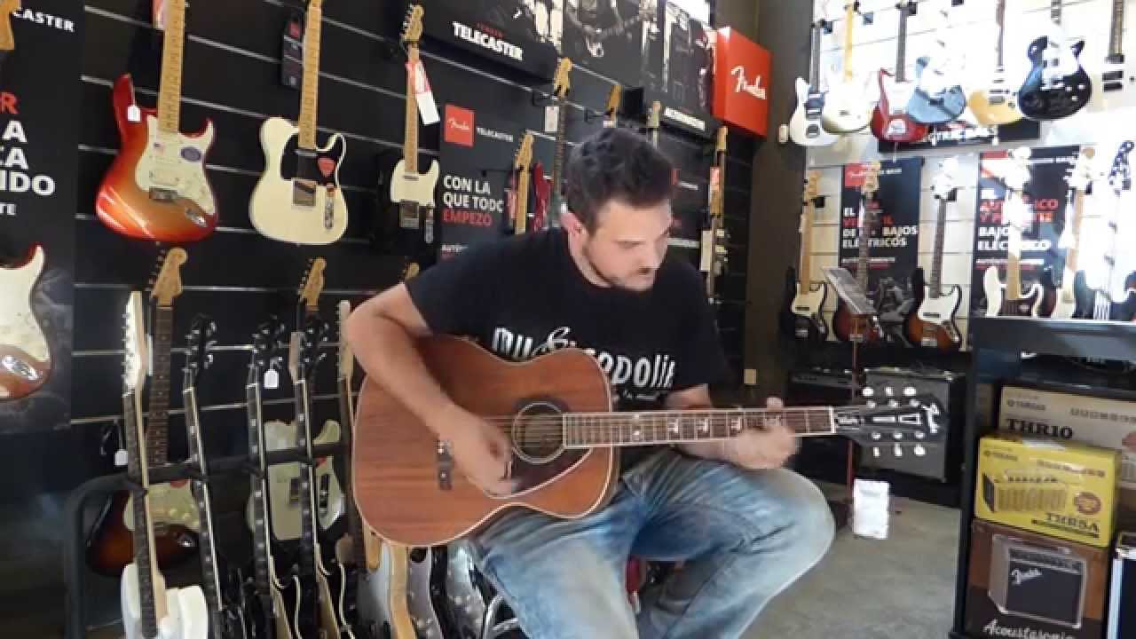 Fender Tim Armstrong Hellcat Guitarra electroacustica - YouTube