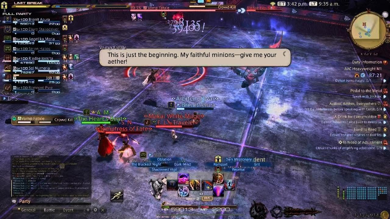 FINAL FANTASY XIV Online AAC Heavyweight M4 - YouTube