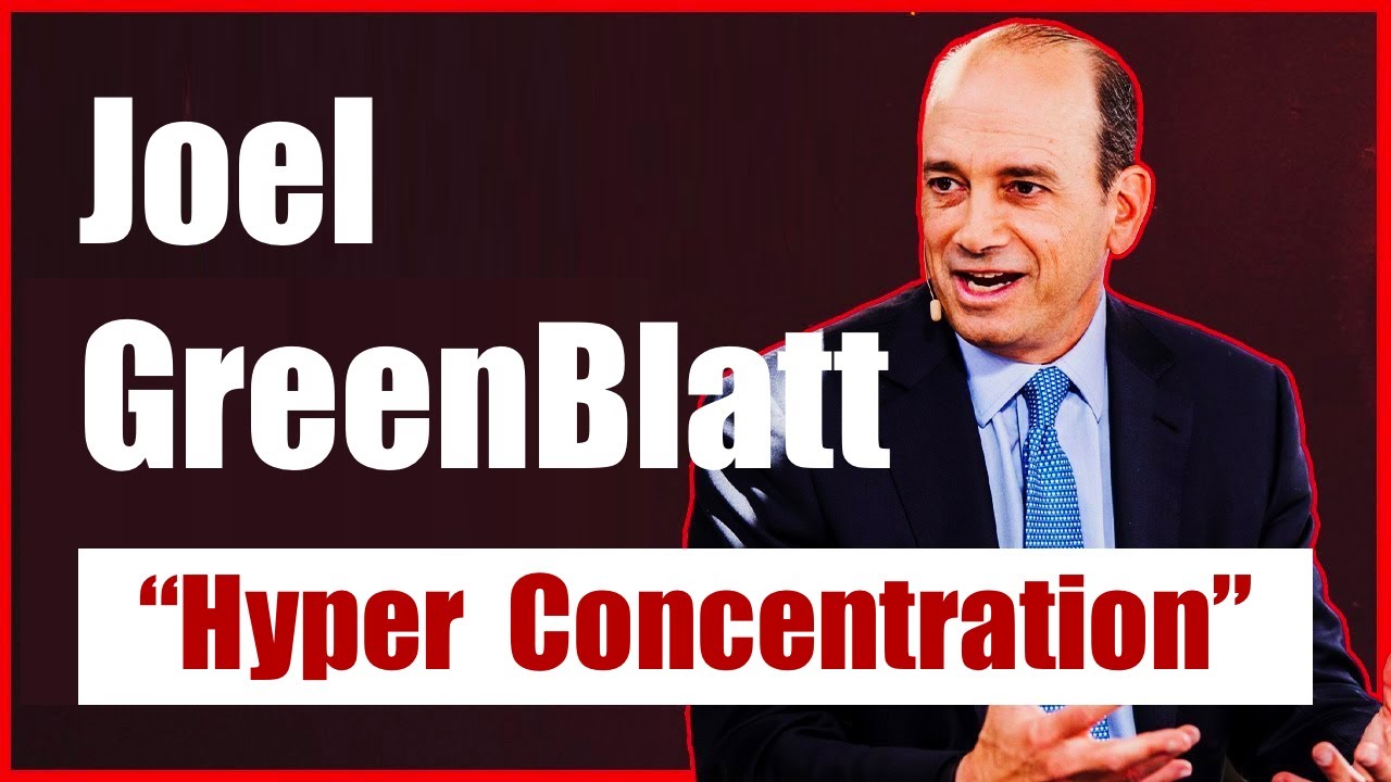 Joel GreenBlatt on Hyper Concentration | Stock Portfolio | Value ...