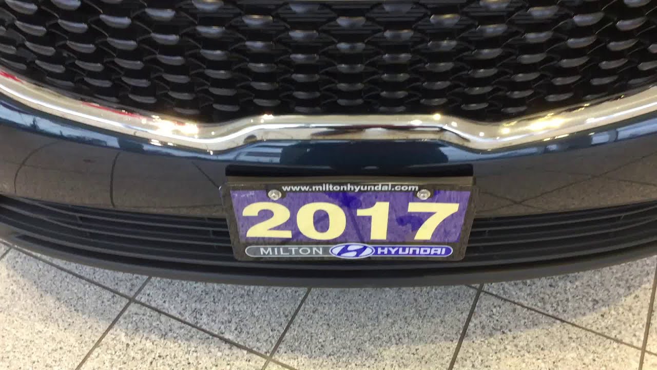 2017 Kia Rondo EX Blue Milton Hyundai - YouTube