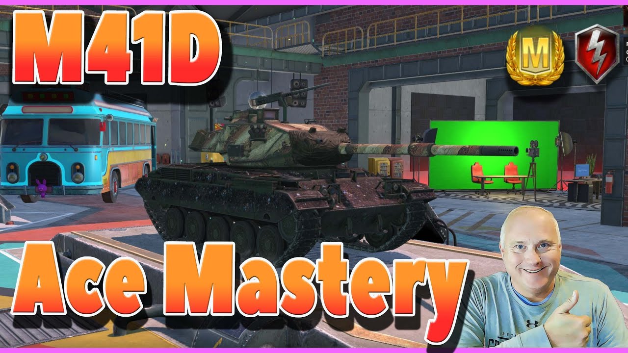 M41D ACE - 1.8k dmg 1 frag WOT Blitz | Littlefinger on World of Tanks Blitz - YouTube
