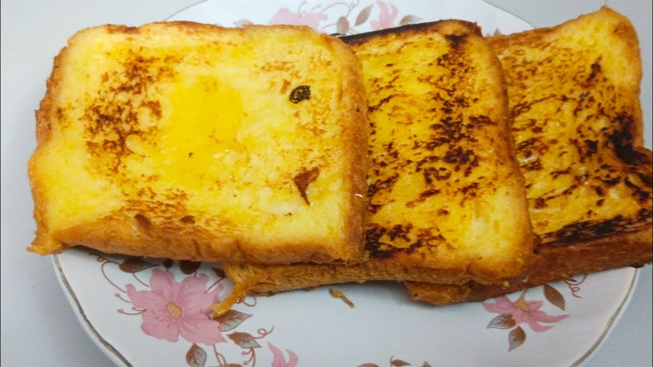 Egg Less French Toast Recipe||Custard French Toast||Quick And Different ...