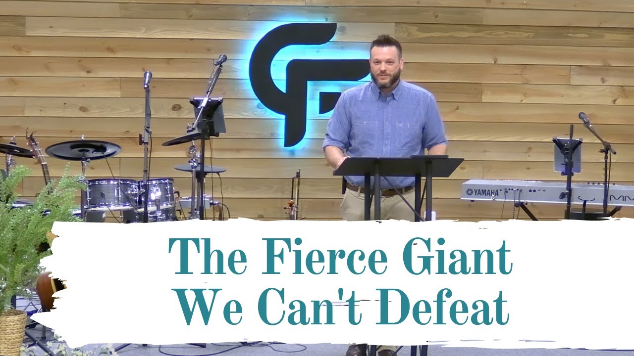 The Big Fierce Giant We Can't Defeat | 1 Samuel 17 | Phil Thompson ...