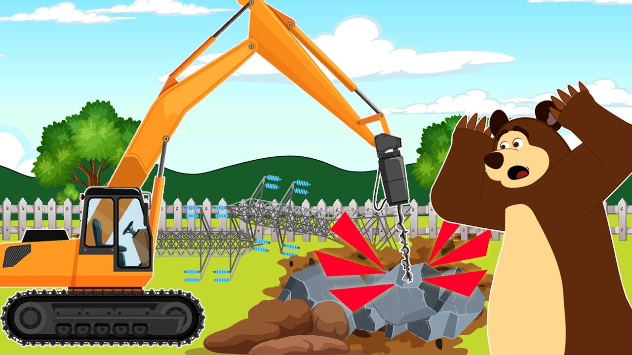 Fixing the Digger’s Damaged Bucket from Rock Impact 🪓🔧| Thurn Mechanic ...