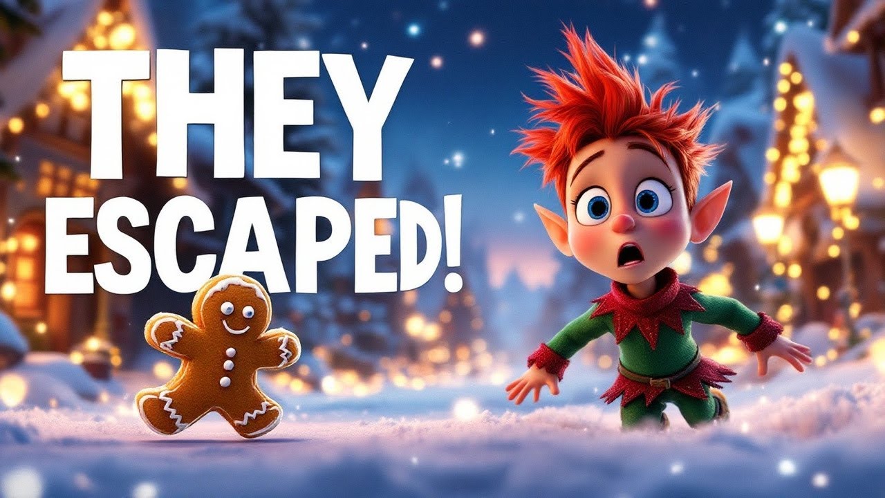 Gingerbread Escape | Christmas Story | Magical Story | Kids Story with ...