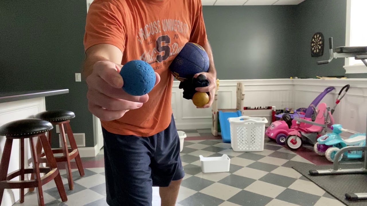 PE UNDERHAND TOSS AND OVERHAND THROW - YouTube