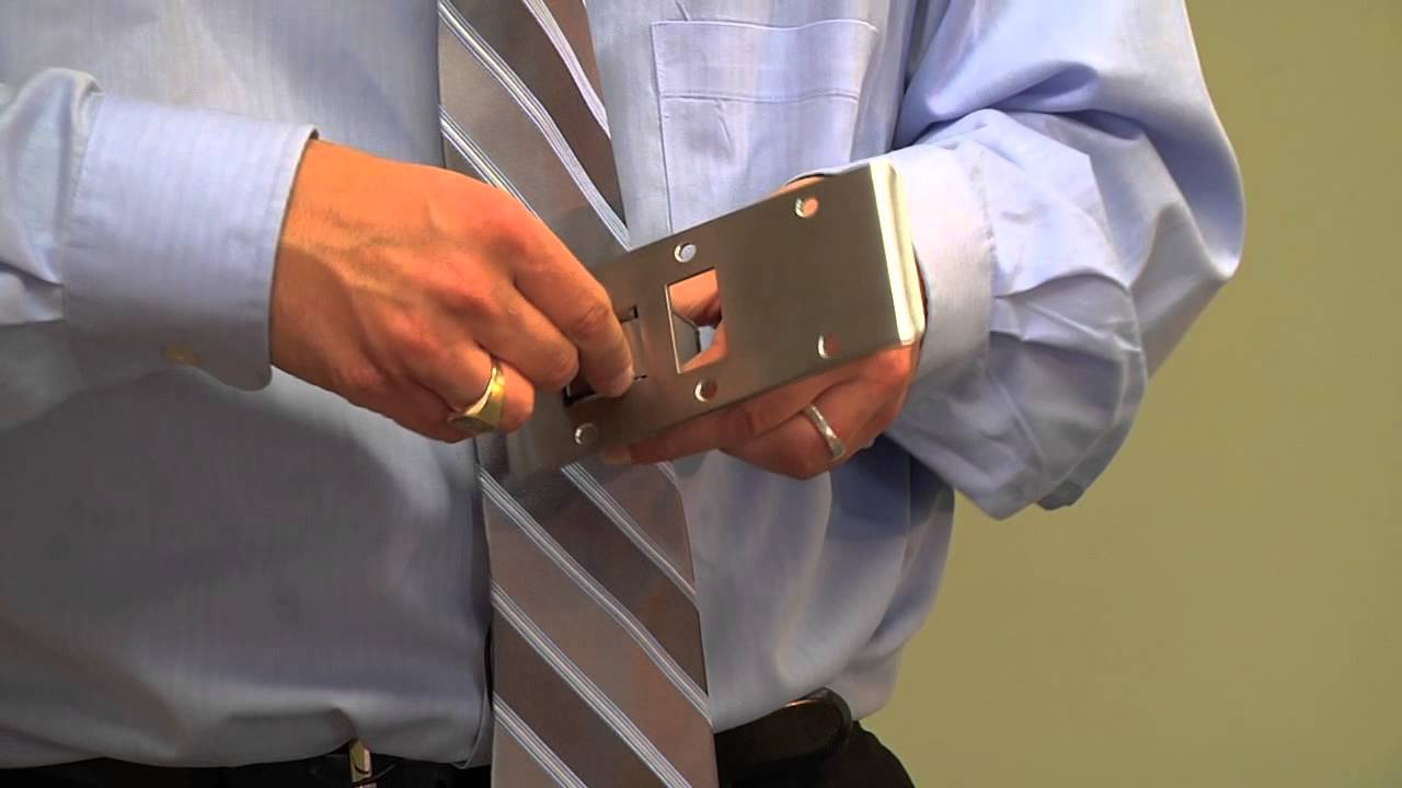 Double lip strikes with keyed emergency stop ADL-OEK ADL-CEK - YouTube