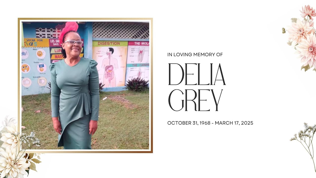 Thanksgiving Service for Delia Consula Grey (Mitzy) | May 4, 2025 – 11: ...