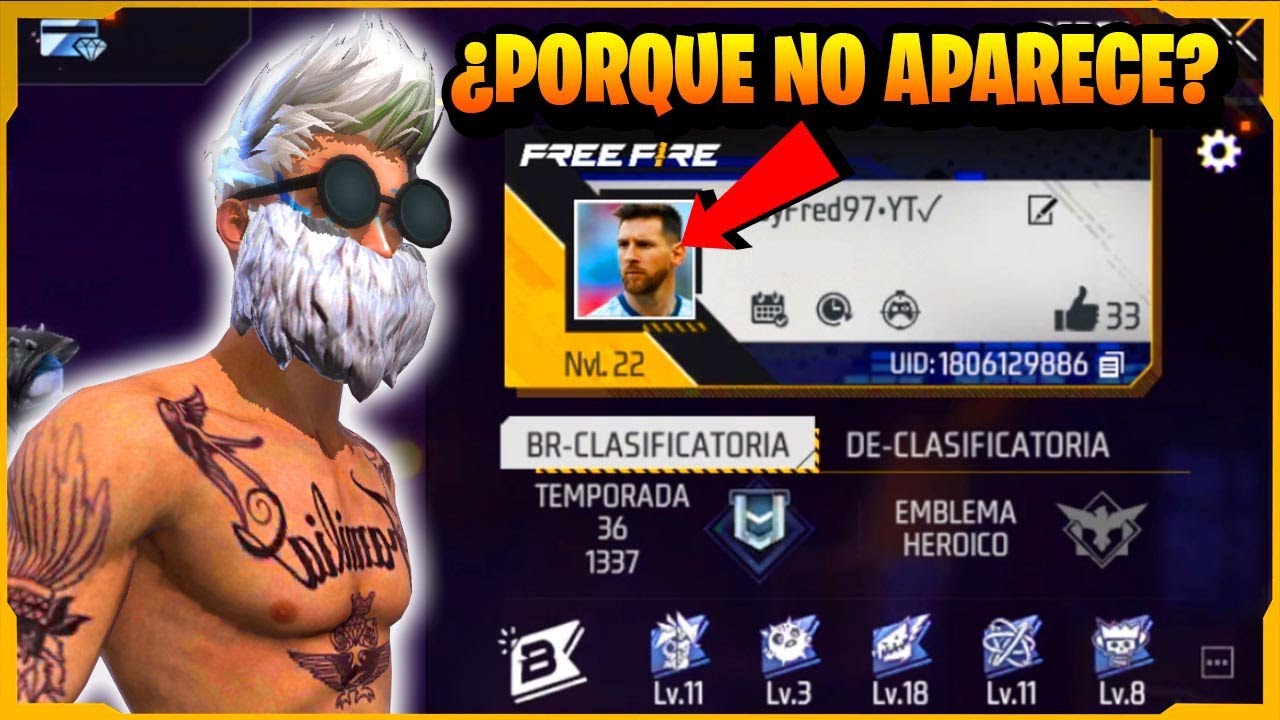 ¿PORQUE EN FREE FIRE LATAM AUN NO PUEDES AGREGAR TU AVATAR ...
