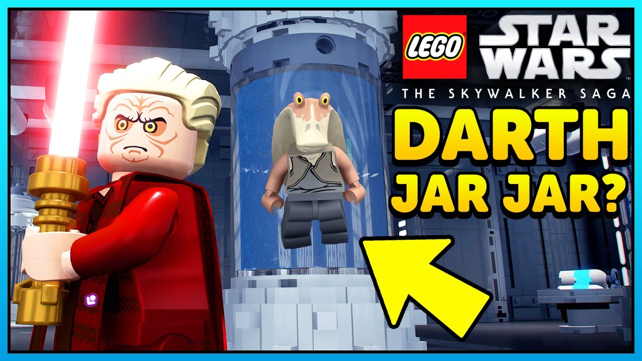 How to find HIDDEN Jar Jar in Bacta Tank! Lego Star Wars The Skywalker ...