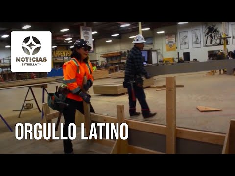 Conoce a Alicia Jiménez, la carpintera latina que inspira a California - YouTube