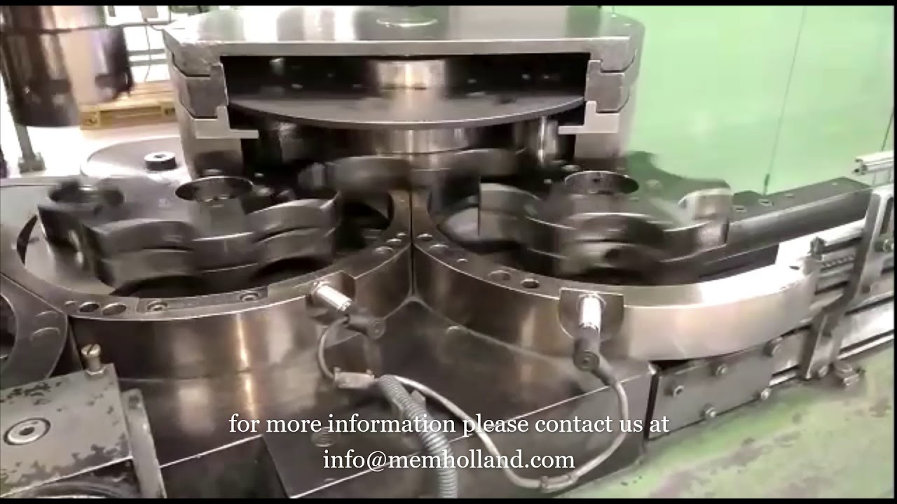 Krupp Can O Mat tooled for 99mm, combination machine for flanging and ...