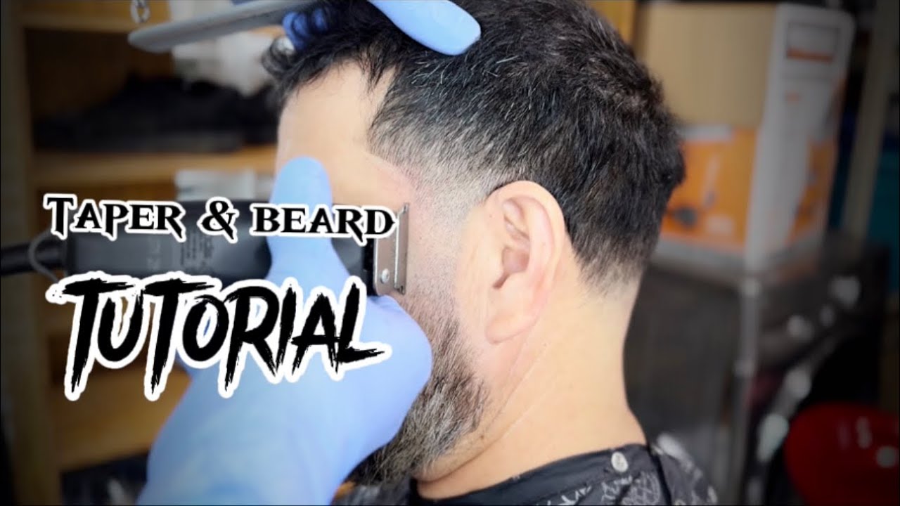 Low Mid Taper w/ Beard TUTORIAL!!! (How to do a low mid taper) ! - YouTube