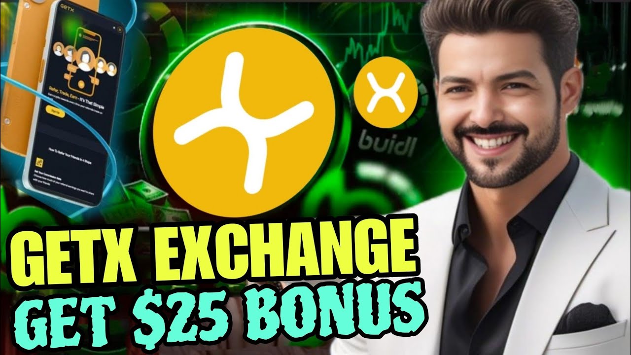 🔥 25 USDT Bonus | GetX Crypto Exchange | Register & Get 25 USDT - YouTube